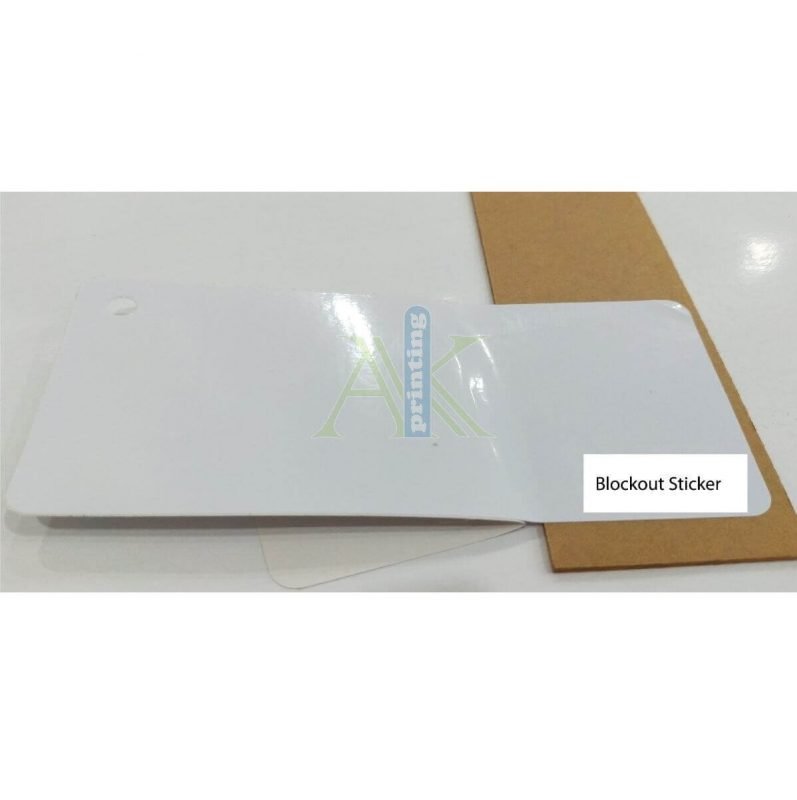 Blockout Sticker